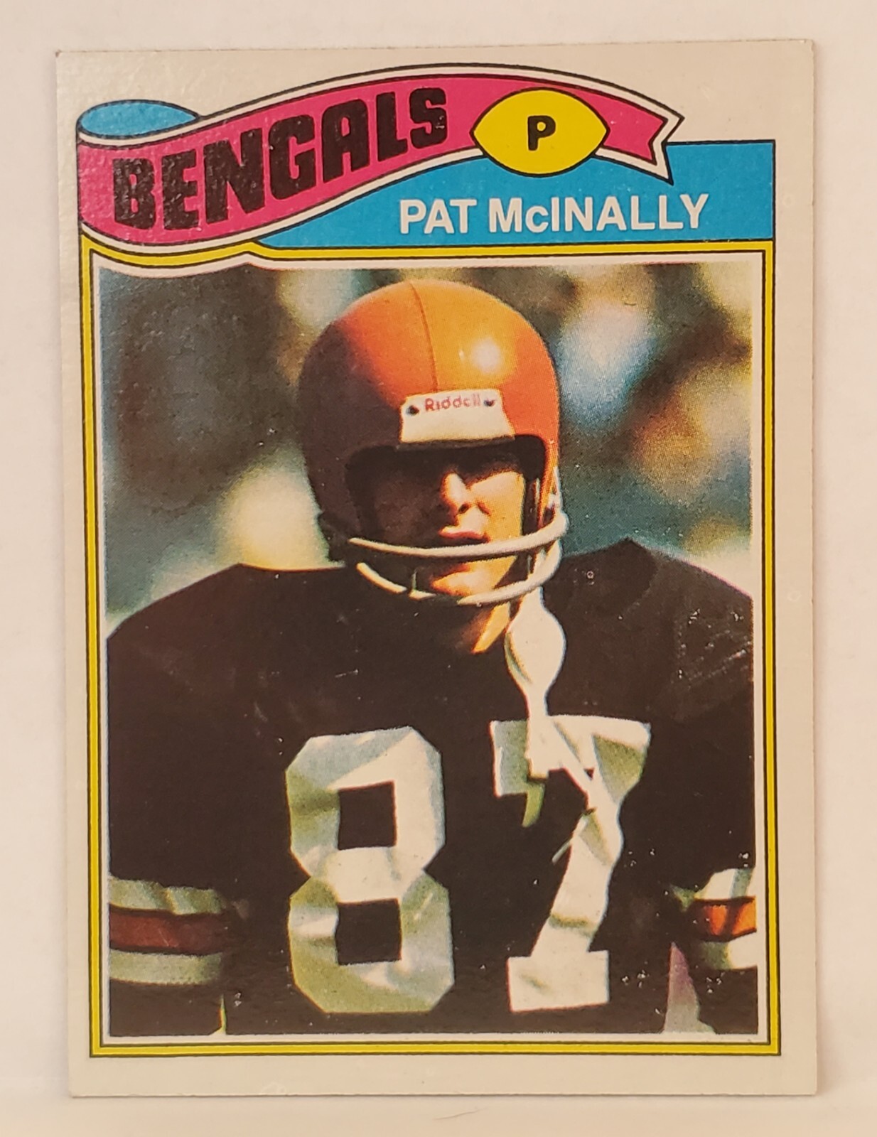1977 Topps #152 Pat McInally RC Cincinnati Bengals | eBay