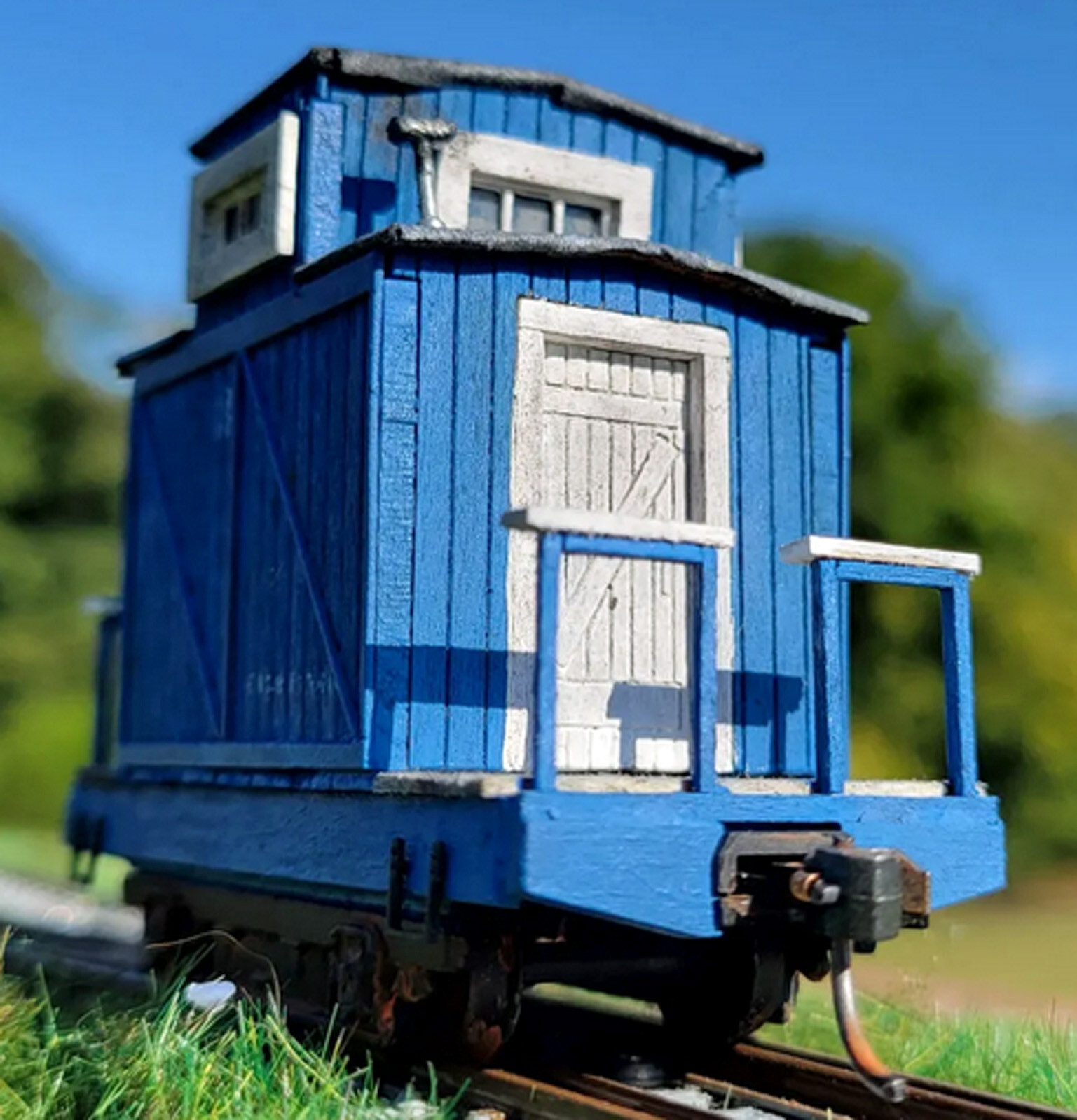 CABOOSE #3 HO Model Railroad Rolling Stock Unpainted Laser-cut Wood KIT ...