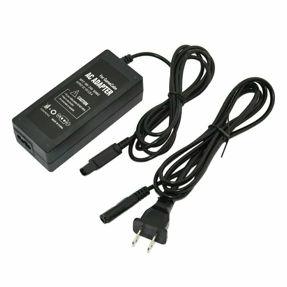 Replacement Nintendo Gamecube AC Adapter Power Supply Video Game ...