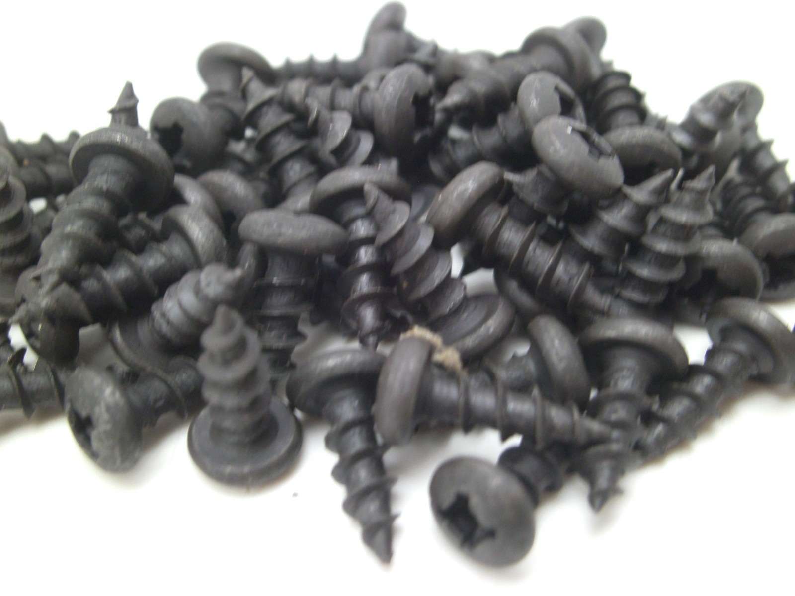 1000! Quadrex Screws Square Drive Phillips Pan Head #6 x 7/16" Black ...