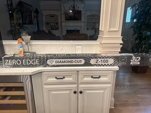 Zero Edge HD 3D diamond Cut Projector Screen | eBay