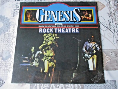 GENESIS ROCK THEATRE LP SIGILLATO PROMO COPY TOP!!! | eBay