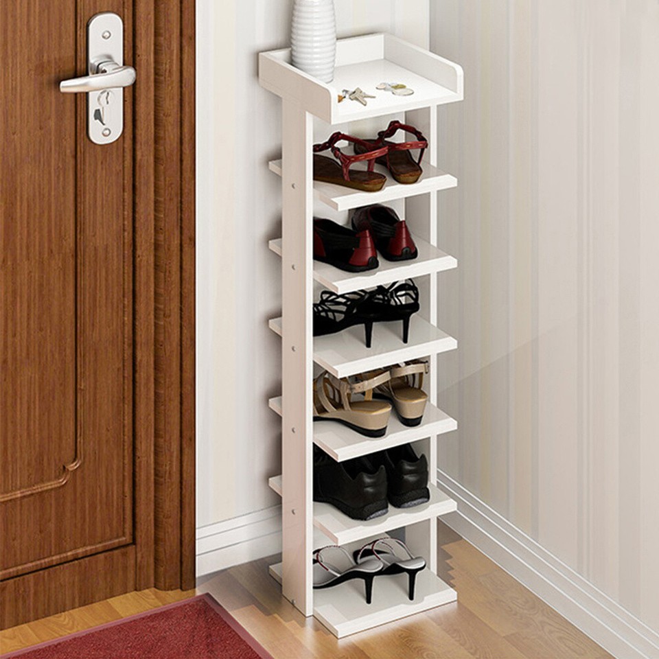 3/4/5/6/7 Tier Shoe Rack Storage Organisers Cabinet Footwear Stand ...