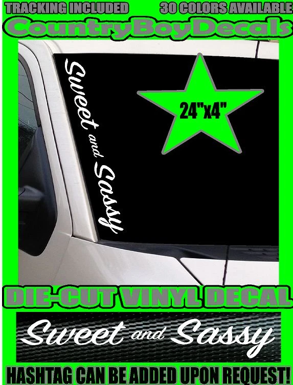 Country Girl Decals For Windshield