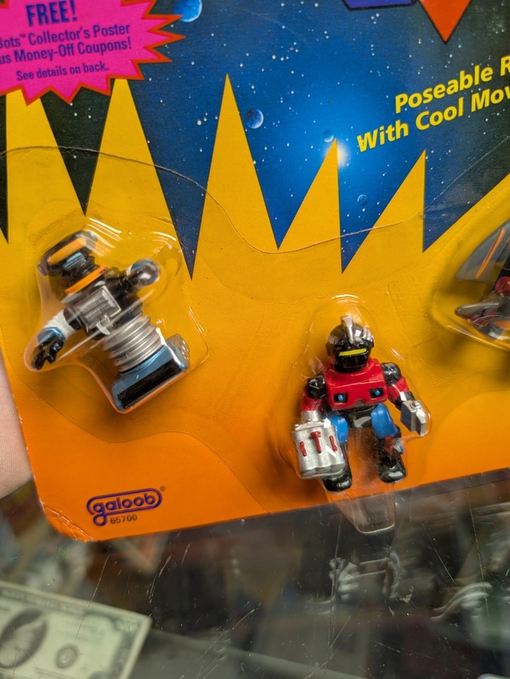 NOS 1994 Micro Machines Zbots Z-BOTS 3-pack NEW Old Stock | eBay