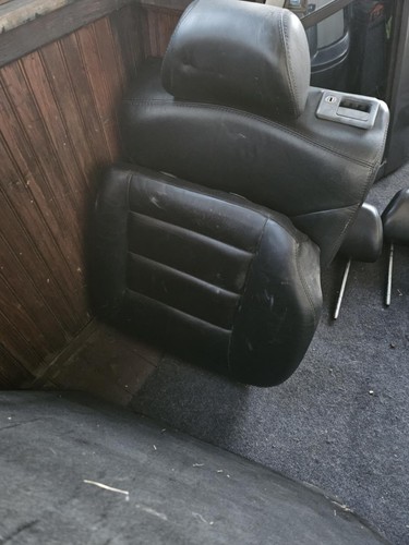 Mk4 Vw Jetta Rear Leather Seats - Black UPPER AND LOWER ... FULL SET | eBay