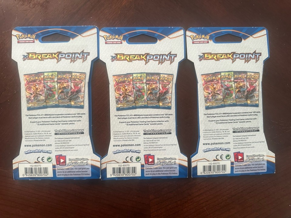 Pokemon TCG XY Breakpoint Sleeved Booster Pack X1 Factory Sealed | eBay