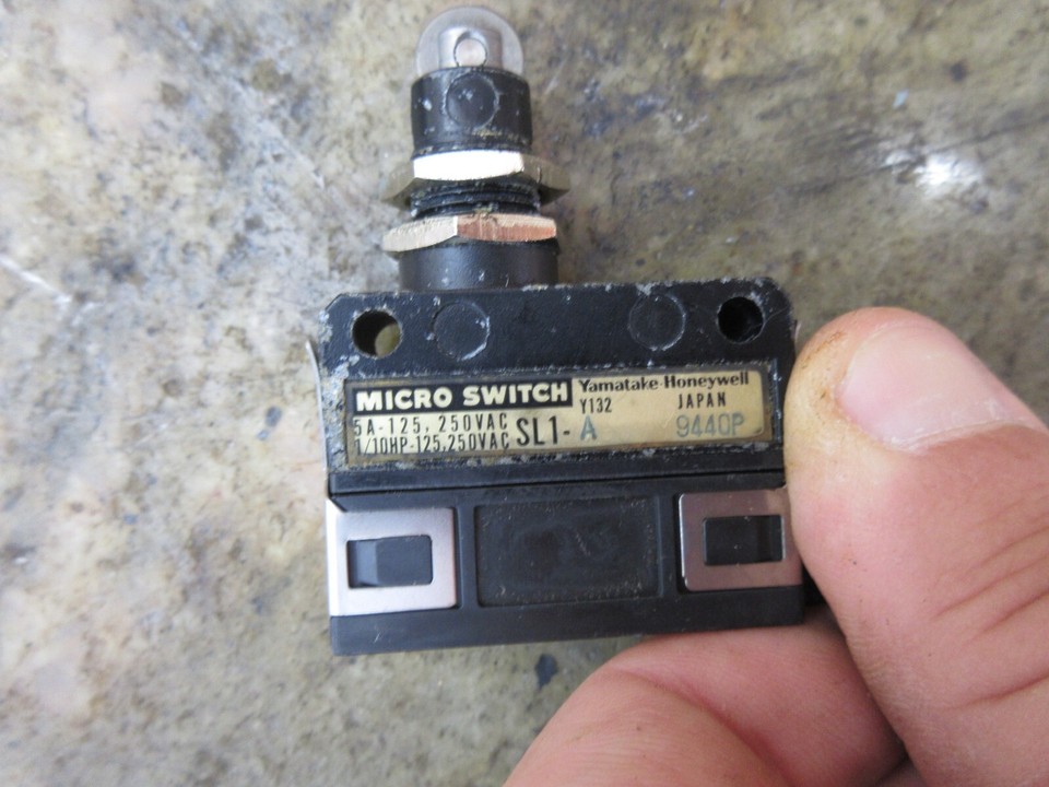 YAMATAKE MICRO SWITCH HONEYWELL Y132 5A-125, SL1-A LOT OF 7 PIECES | eBay