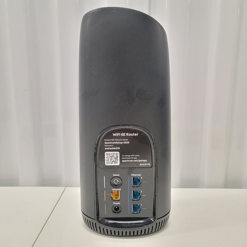 Spectrum Wireless WiFi 6 Router with Power Supply & Ethernet Cable ...