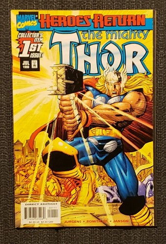 The Mighty Thor # 1, July 1998, The Heroes Return Marvel Comics | eBay