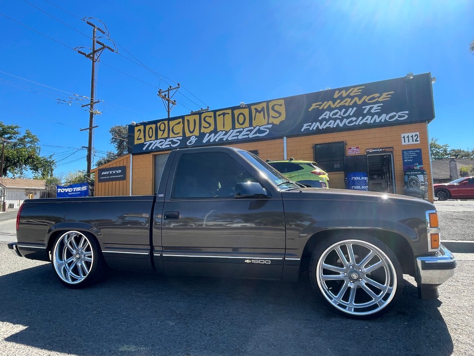 22'' US MAGS BULLET U130 22X9 22X11 5X127 OBS CHEVY 1500 C-10 WHEELS ...