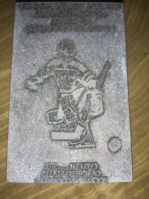 RARE One of a Kind Eveleth Golden Bears Hockey Association Printers ...
