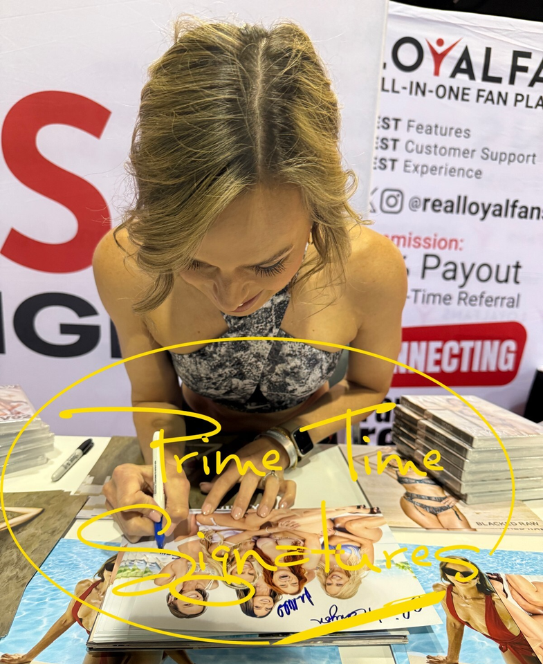 Hot Sexy Serenity Cox Signed 8x10 Photo Adult Star Authentic Autograph Beckett | eBay