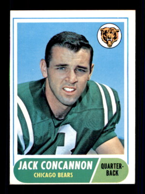 1968 Topps #153 Jack Concannon - Crease Free | eBay