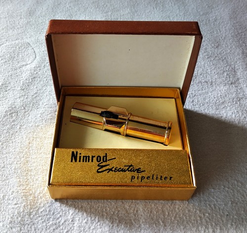 Nimrod Executive Pipe Lighter Unfired In Original Box 1950s Made in USA ...