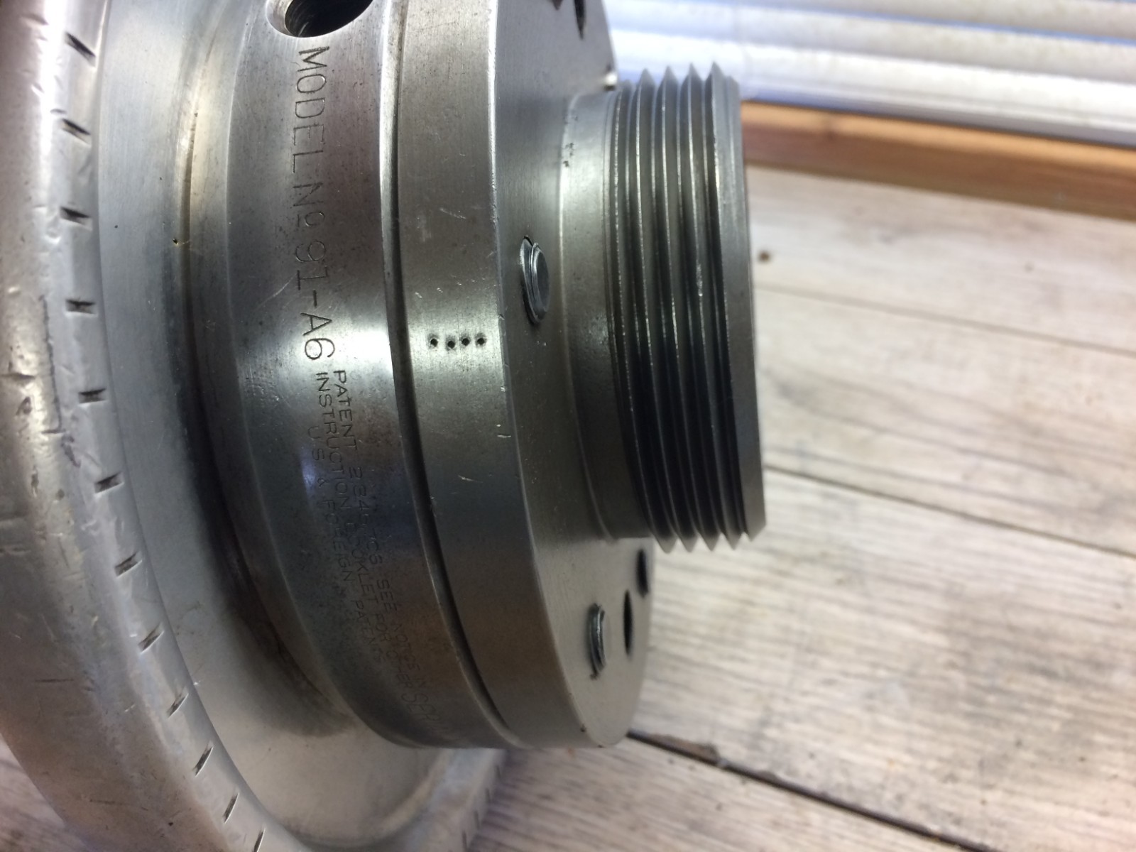 NICE JACOBS RUBBER FLEX COLLET CHUCK NOSE W/ A 2 6 MOUNT / LOO | eBay