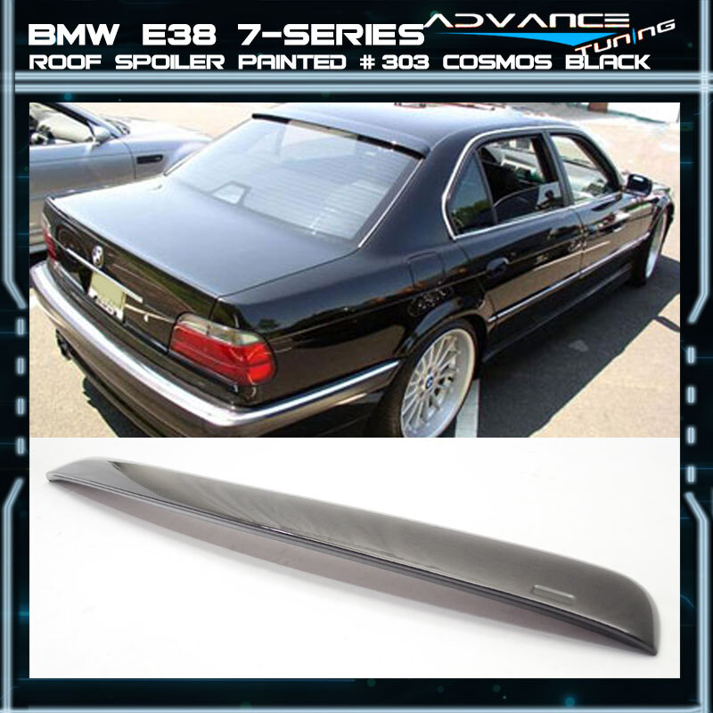Fits 95-01 BMW E38 7-Series 4-Door Roof Spoiler Painted Color #303 ...