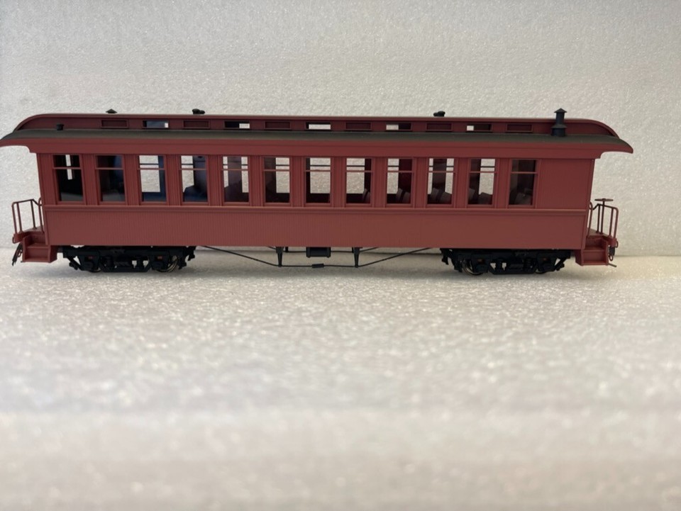 Accucraft trains On30 Jackson & Sharp Coach (RED) | eBay