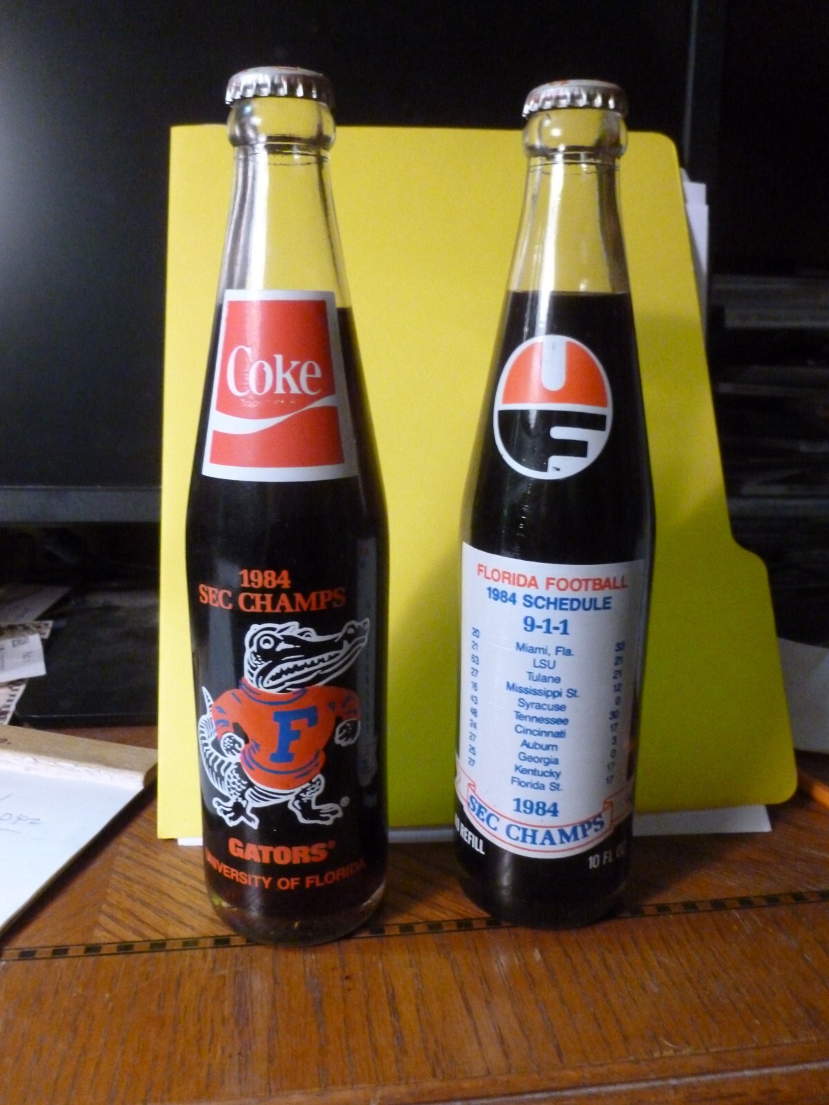 1984 SEC Champs Florida Gators Unopened Coca Cola Bottle | eBay