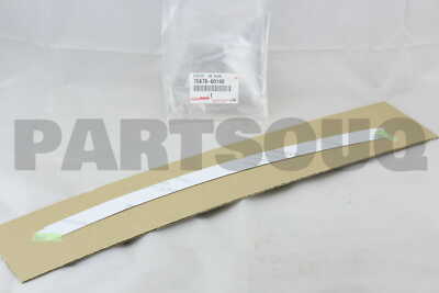 7597860180 Genuine Toyota STRIPE, REAR DOOR OUTSIDE, LOWER LH 75978 ...
