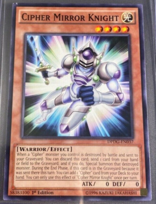 Cipher Mirror Knight - DPDG-EN037 - Common - 1st Edition - Lightly Played | eBay