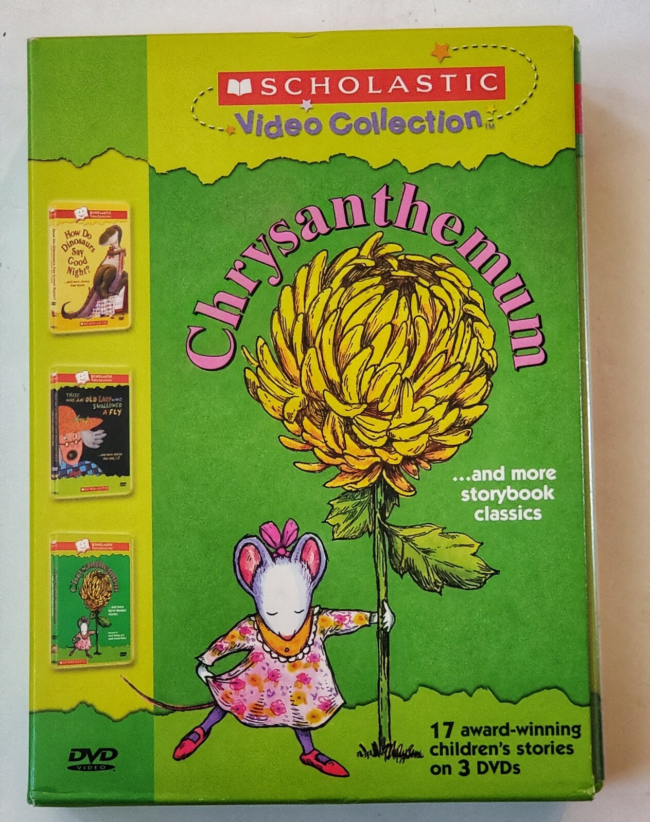 Scholastic DVD 3-Pack - Vol. 5 Chrysanthemum (DVD, 2005, 3-Disc Set ...