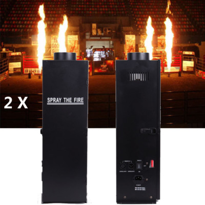 2pcs Fire Machine Stage Effect DMX Flame Thrower Flame Projector DJ ...