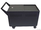 Datamation Systems Charging Security Cart - Gray - 4 Casters - 4 DS-GR ...