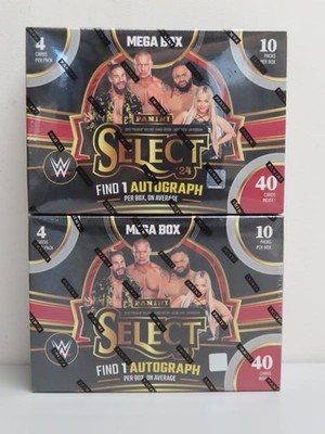 (2) Lot 2024 Panini Select WWE Wrestling Factory Sealed Mega Box | eBay