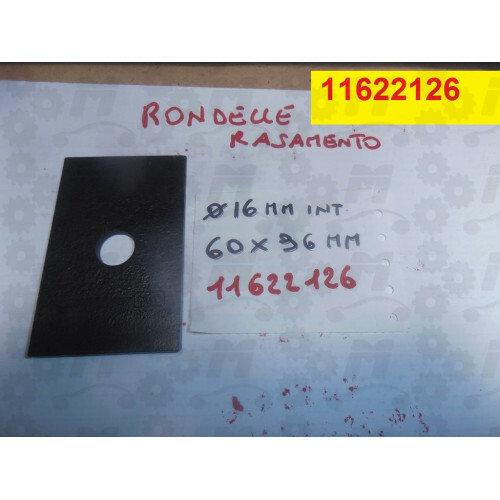 Washing machine plate wedge steel hole Ø 16MM Dimensions 60x96MM | eBay ...