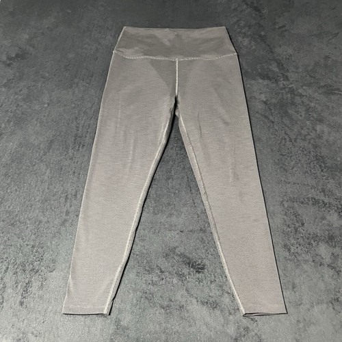 Beyond Yoga Leggings Womens Sz XL Gray Heather Rib High Waisted ...