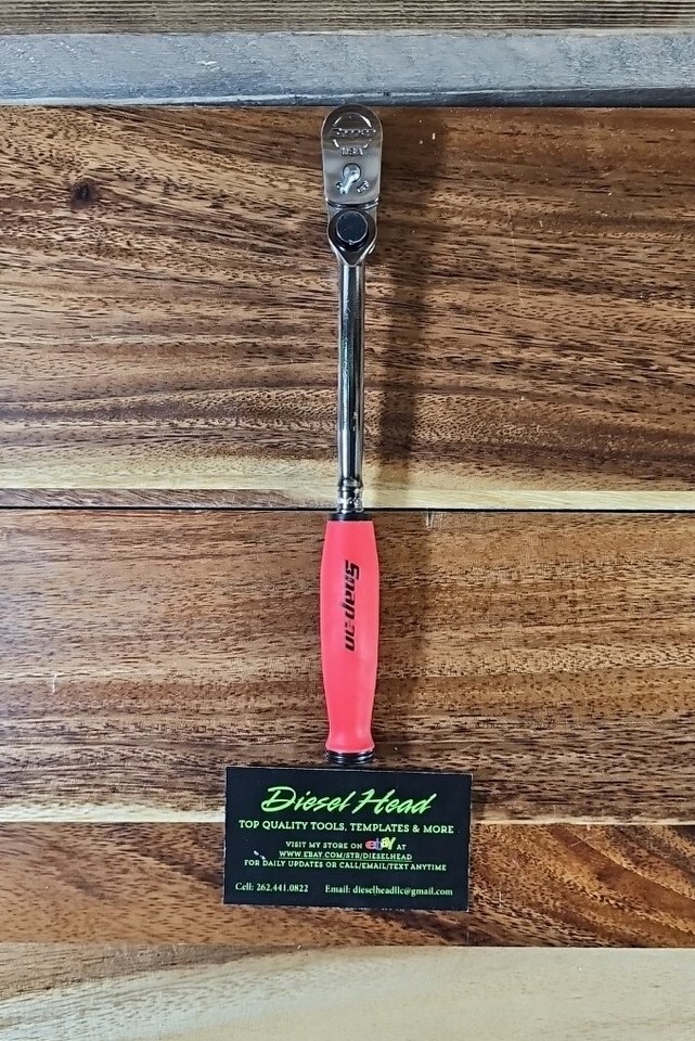 *New* Snap On FHC72MP INDEXING 3/8" Head NEW STYLE RED Soft Handle ...