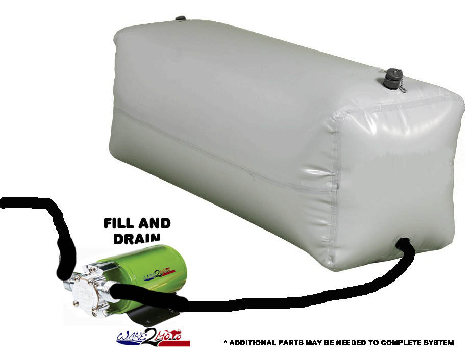 Ballast Bag Reversible Water Pump 300gph WakeBoard Boat Fly High ...