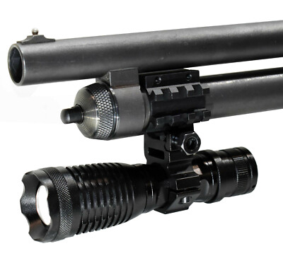Mossberg 500 12 gauge flashlight 1500 lumen with mount combo hunting ...