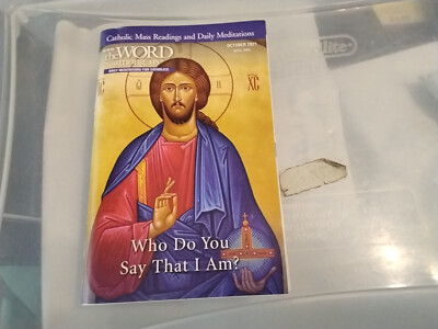 THE WORD AMONG US October 2021 magazine who do you say that I am? | eBay