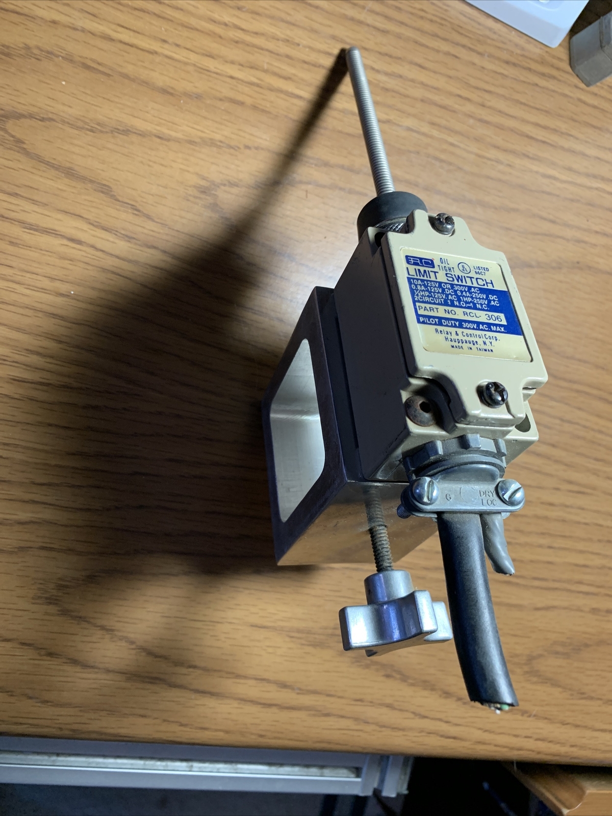 Relay Control Corp. RCL-306 Limit Switch all 360 degree Wobble Head ...