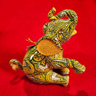 Lavishly Lucky of the Paisley Patterned Elephant Collection by Hamilton ...