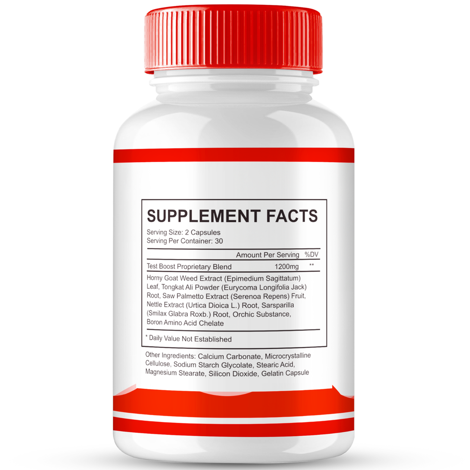 (5 Pack) Powerectus Male Pills, Maximum Men Performance Supplement ...