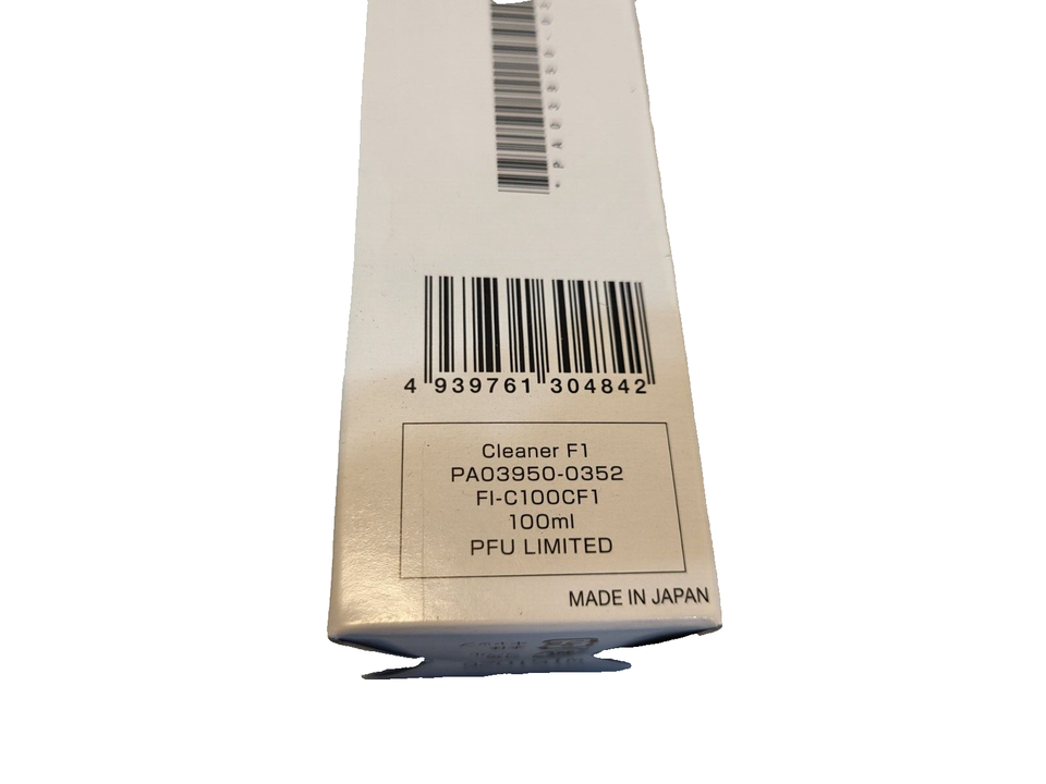 Fujitsu Pa03950-0352 Cleaner F1 100ml Bottle For Fujitsu ScanSnap S300M ...