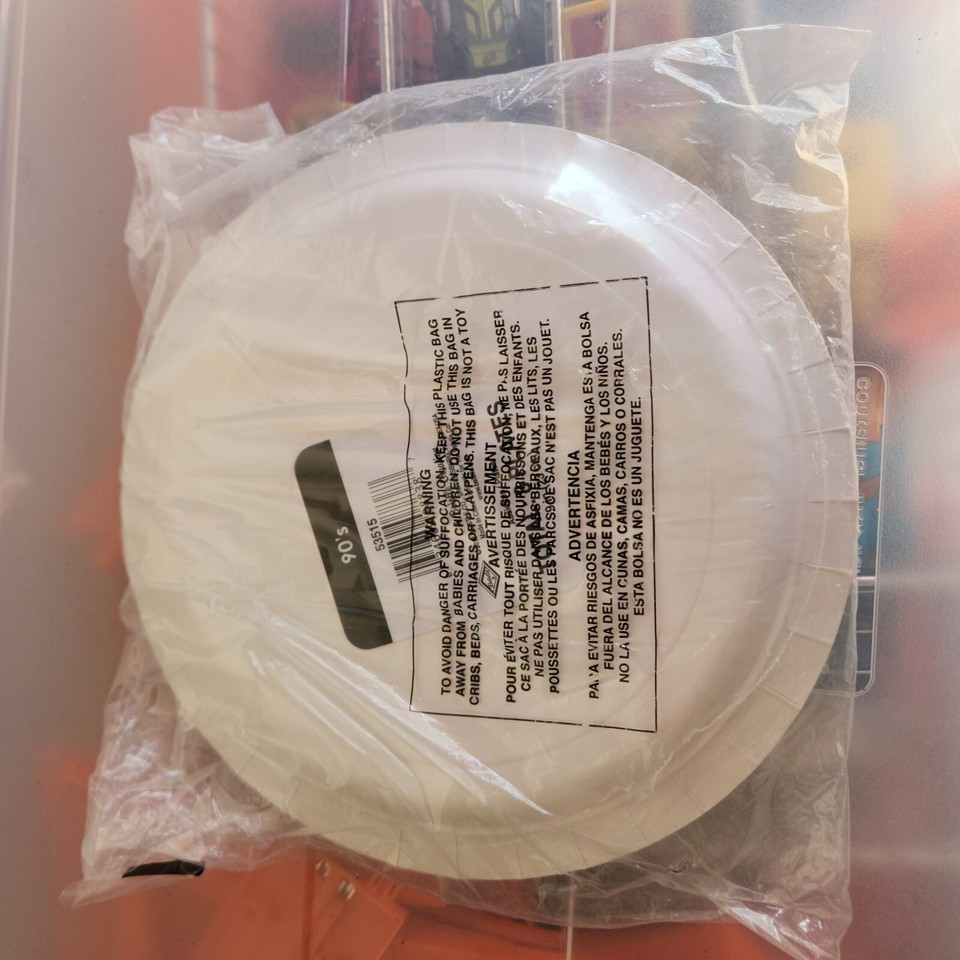 90's CD Paper Plates & Floppy Disk Napkins Party Supplies / 24 Plates ...