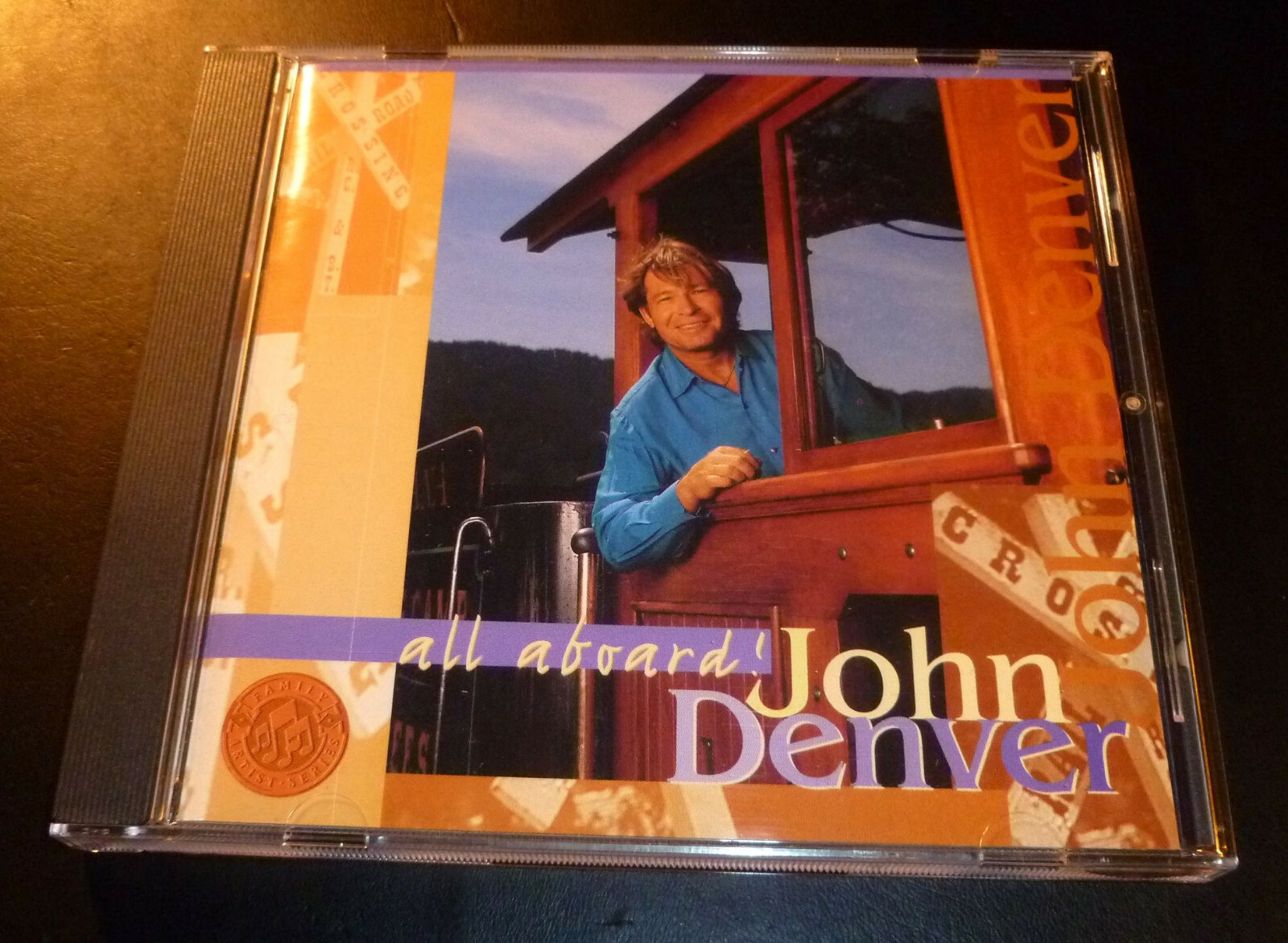 JOHN DENVER "All Aboard" (CD 1997, Sony Wonder) 15-Tracks *GREAT SHAPE ...