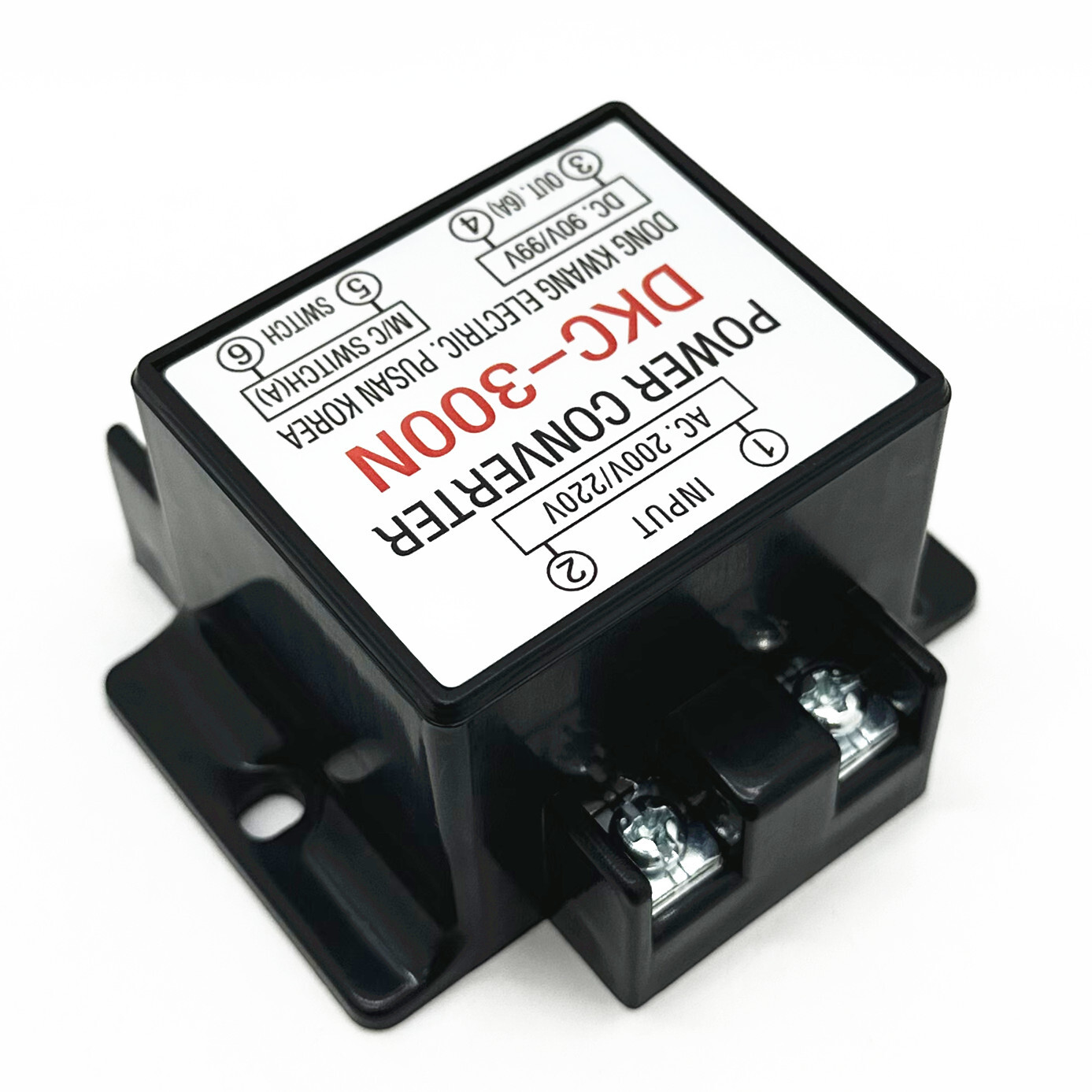 POWER CONVERTOR DKC-300N AC.200V/220V DC.90V/99V PUSAN KOREA half wave ...