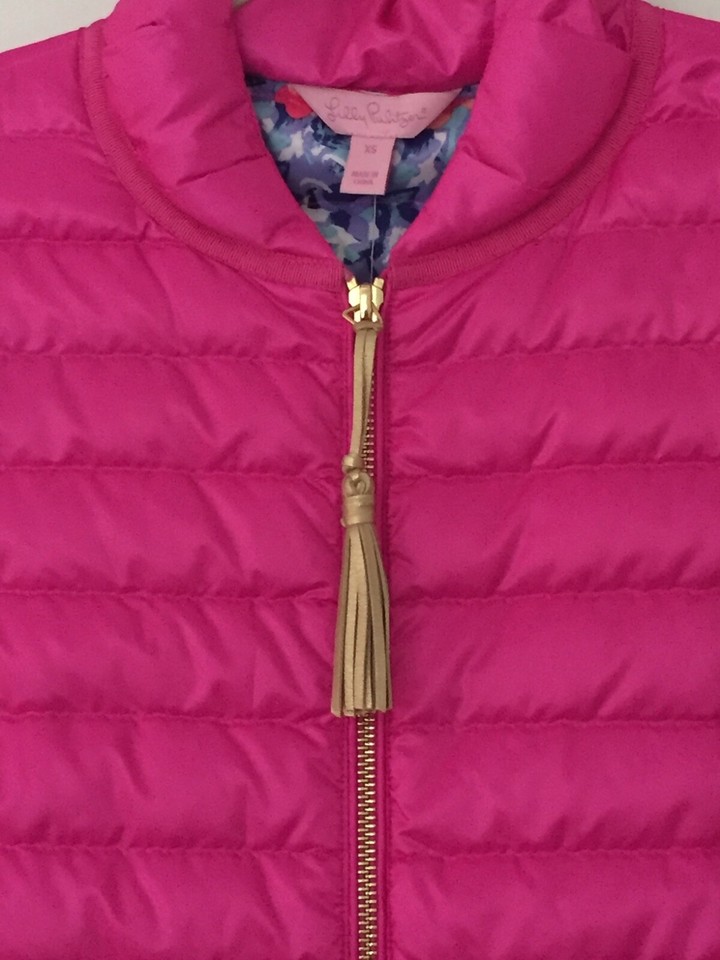 NWT Lily Pulitzer Cora Down Vest Size XS | eBay