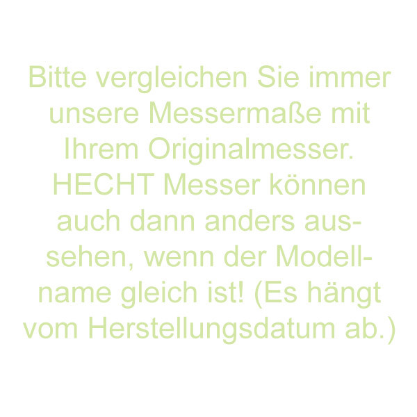 46 CM Rasenmähermesser für Hecht 548 SW, 5484 SW,