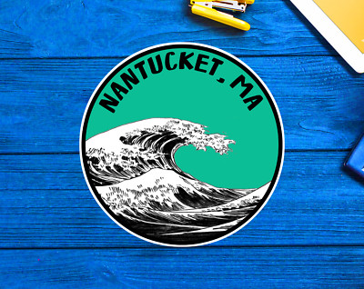 Nantucket Massachusetts Decal Sticker 3" Vinyl Laptop Car Truck Boat | eBay