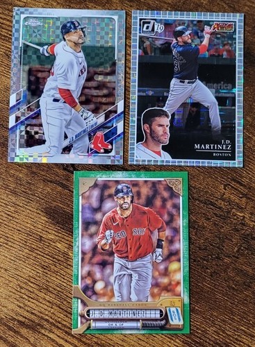2021 Topps Chrome Xfractor, 2019 Action Vector & 2022 Gypsy Queen Green ...