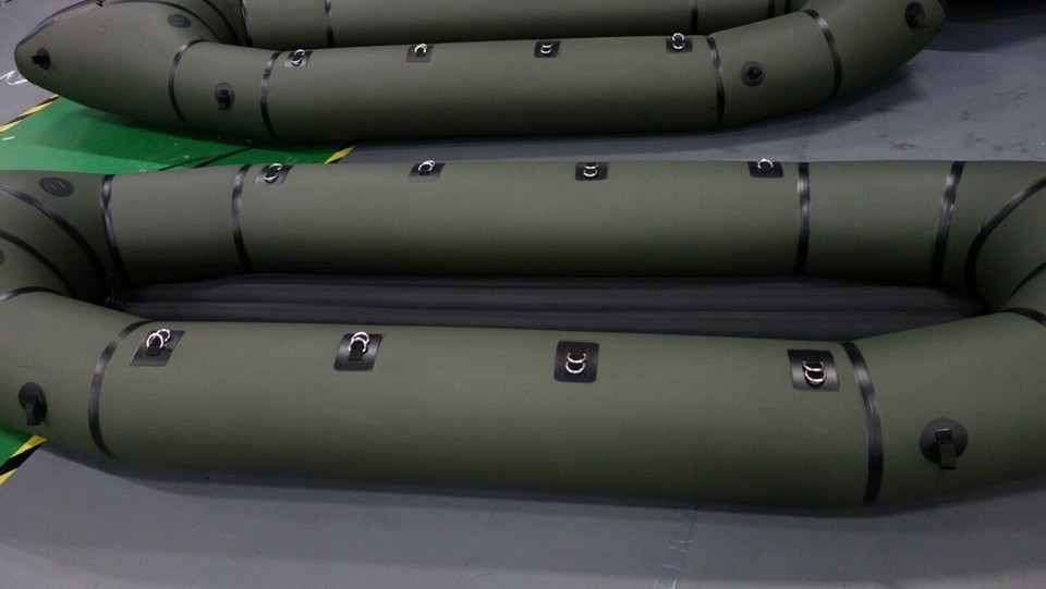 Inflatable Lightweight TPU White Water River Micro PackRaft Kayak Canoe ...