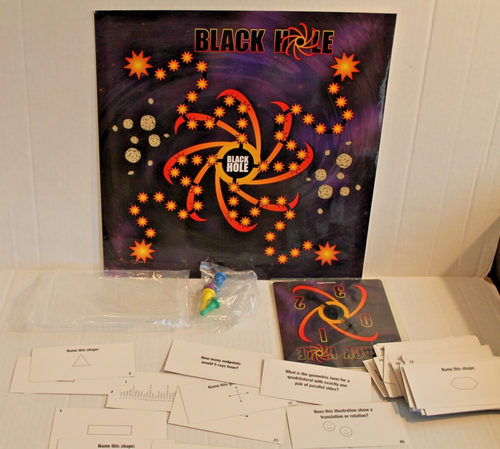 Learning Wheels Black Hole Science Vocabulary & Math Geometry Game ...
