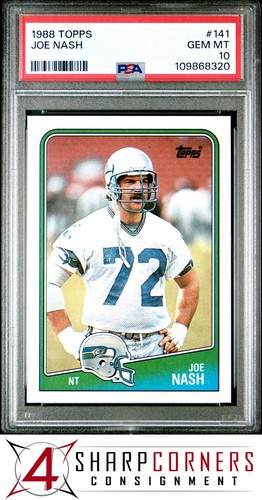 1988 TOPPS #141 JOE NASH SEAHAWKS PSA 10 | eBay