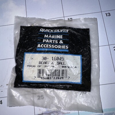 30-16049 Mercury Crankshaft Main Bearing 4HP 5HP | eBay